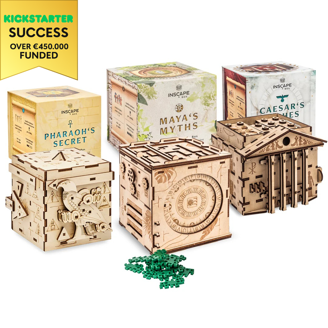 Mystery Puzzle Box Gift Bundle